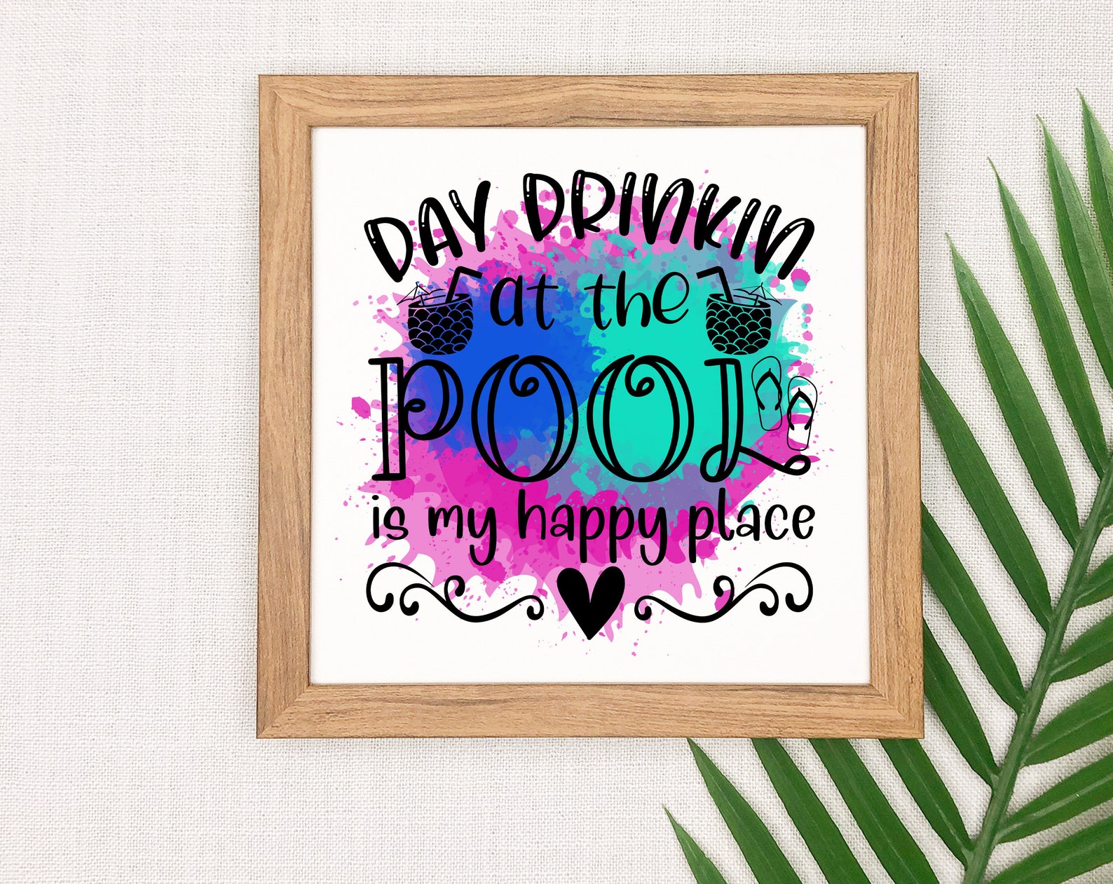 Pool Sublimation Designs Bundle, 6 Designs, Pool Quotes PNG Files, Life ...