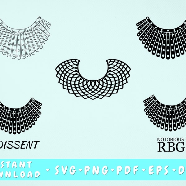 Ruth Bader Ginsburg Svg - Etsy