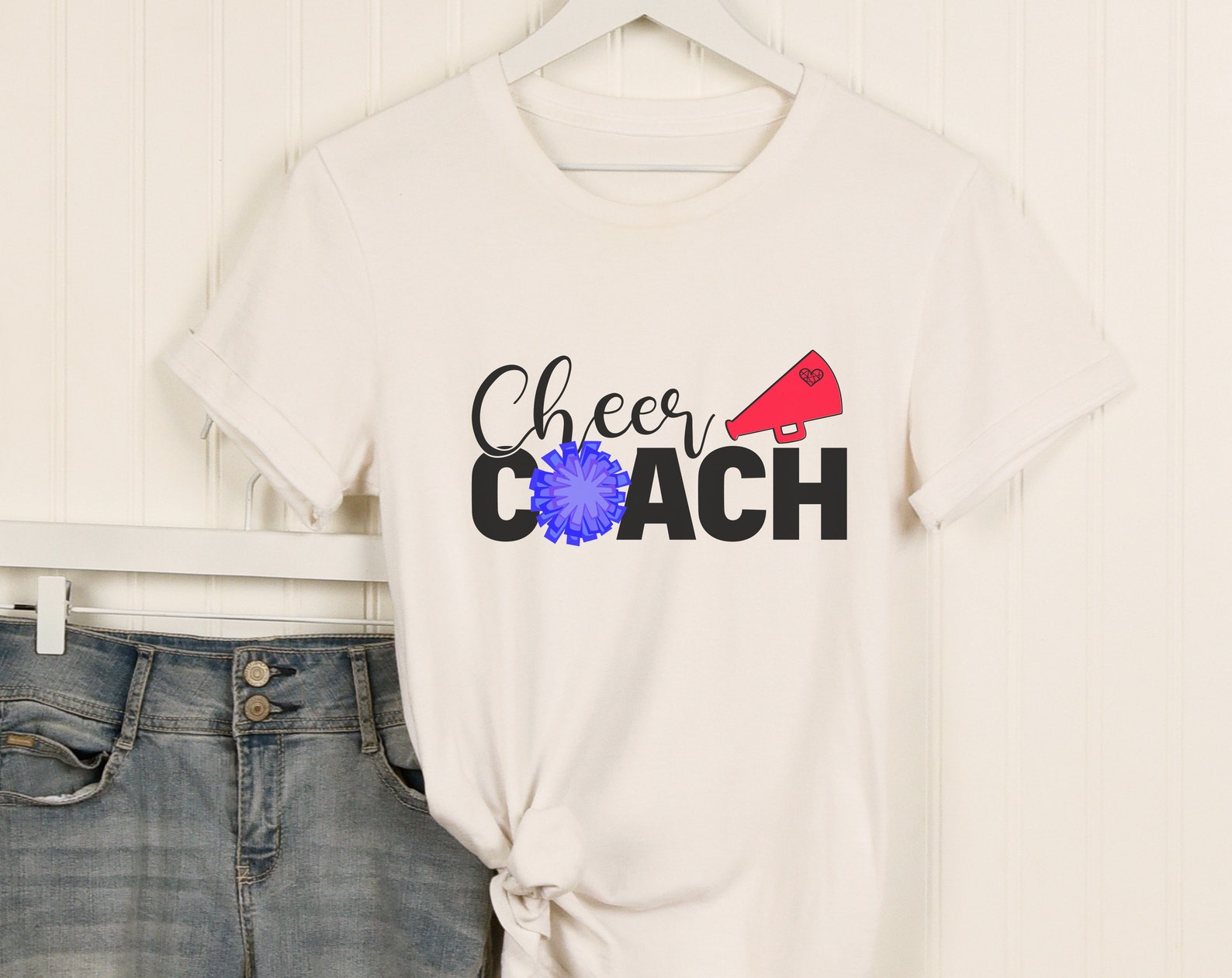 Cheer Coach SVG Bundle, 6 Designs, Cheer Coach Cut Files, Cheer Coach ...