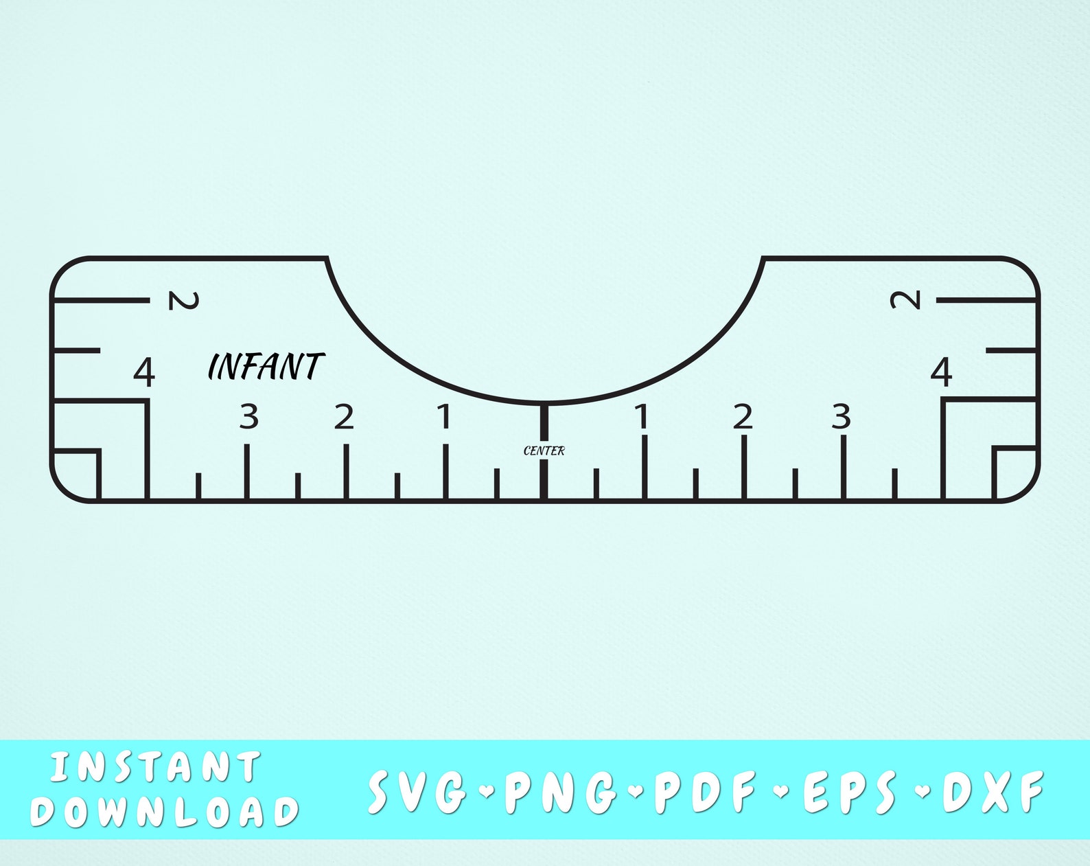 Tshirt Ruler SVG Bundle 4 Templates T Shirt Alignment Tool - Etsy