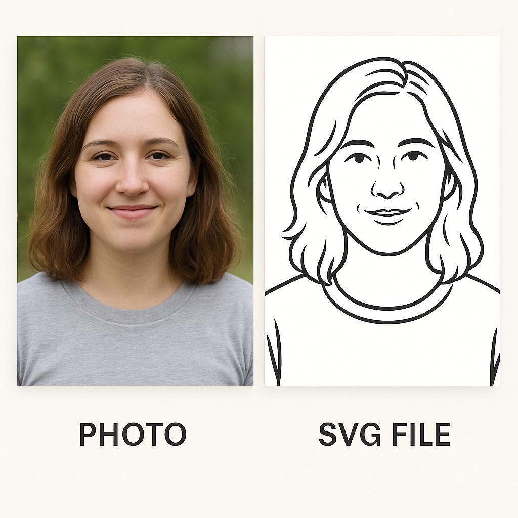 Custom Photo to SVG | Turn Your Picture Into a Vector Design for Cricut ...