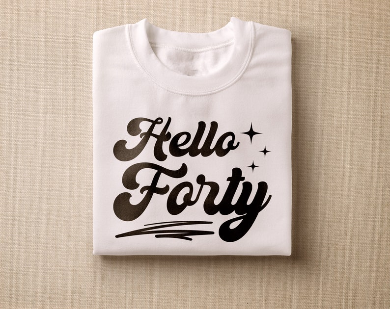 40th Birthday SVG Bundle 6 Designs 40 and Fabulous SVG It - Etsy