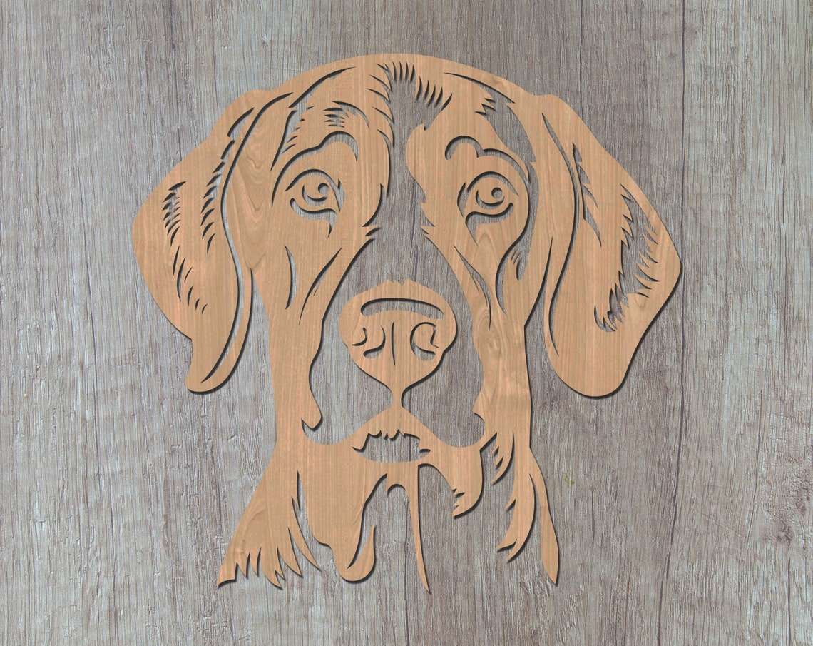 German Shorthaired Pointer Laser SVG, German Shorthaired Pointer Wall ...