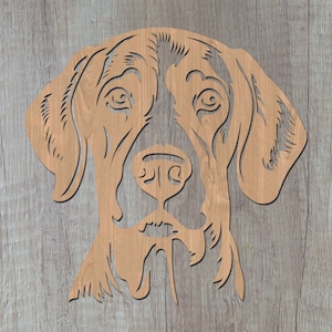German Shorthaired Pointer Laser SVG, German Shorthaired Pointer Wall ...