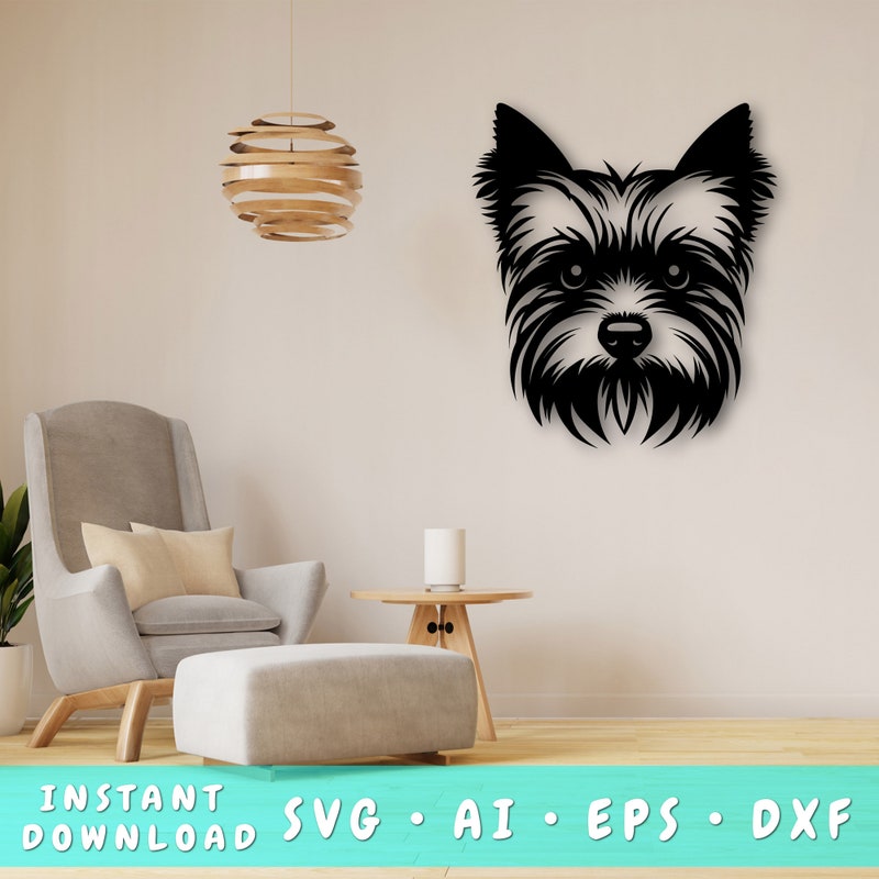 Yorkie Svg - Etsy