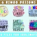 Bingo Sublimation Designs Bundle 6 Bingo Quotes PNG Files - Etsy