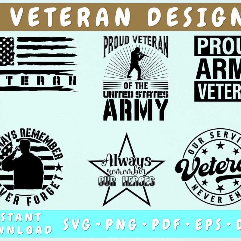 Veterans Svg - Etsy