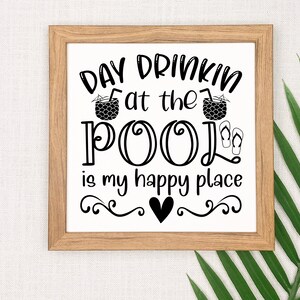 Pool Quotes SVG Bundle, 6 Designs, Pool Sayings SVG, Life is Better by ...