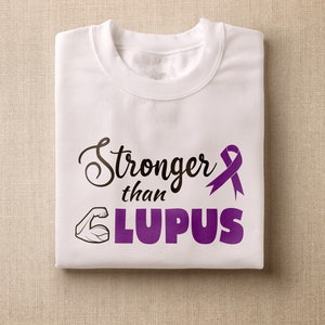 Lupus Awareness SVG Bundle - 24 Designs, Purple Ribbon SVG, Lupus Cut ...