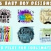 Baby Boy Sublimation Designs Bundle 6 Designs Baby Boy PNG - Etsy