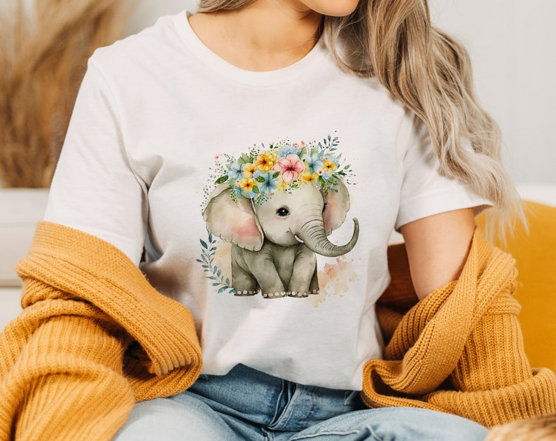 Baby Elephant Sublimation Designs Bundle 6 Little Elephant - Etsy