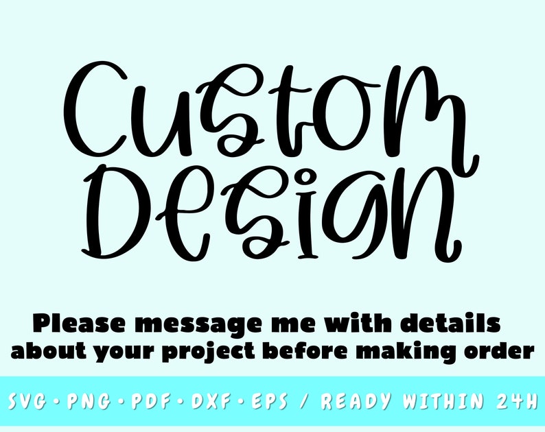 Custom SVG, Personalized SVG, Custom SVG Cut File, Custom Design ...