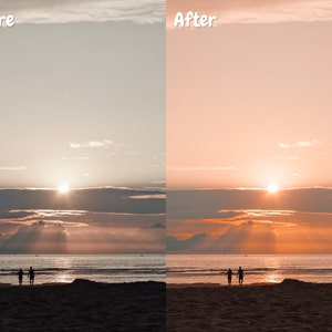 22 Sunset Lightroom Presets, Lightroom Mobile & Desktop Presets ...