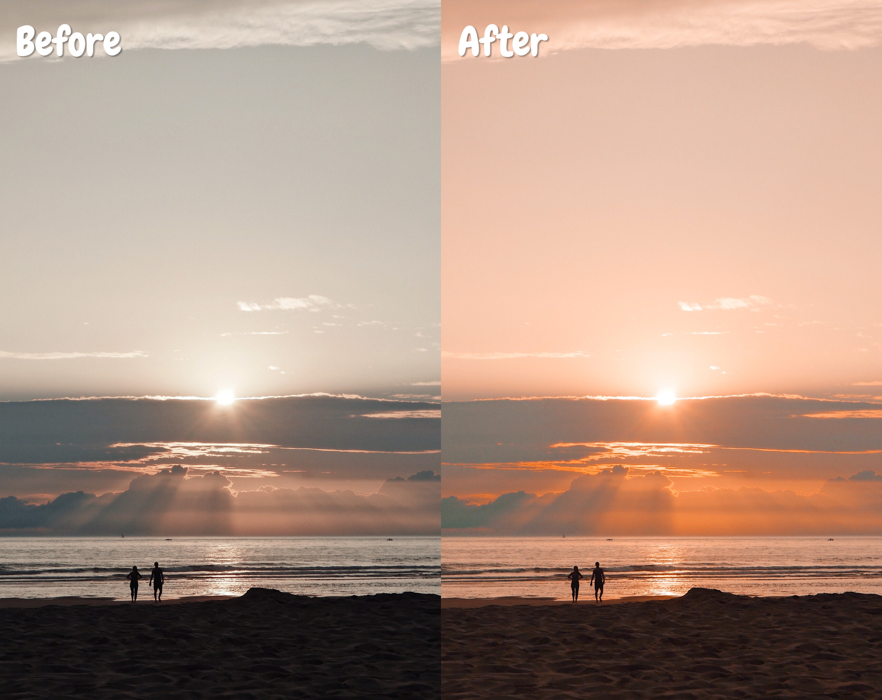 22 Sunset Lightroom Presets Lightroom Mobile And Desktop Etsy