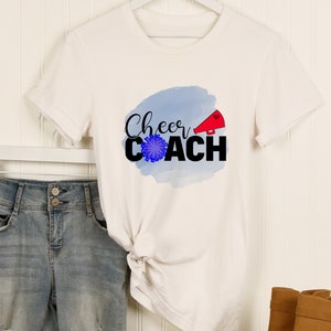 Cheer Coach Sublimation Designs Bundle, 6 Cheer Coach PNG Files, Cheer ...