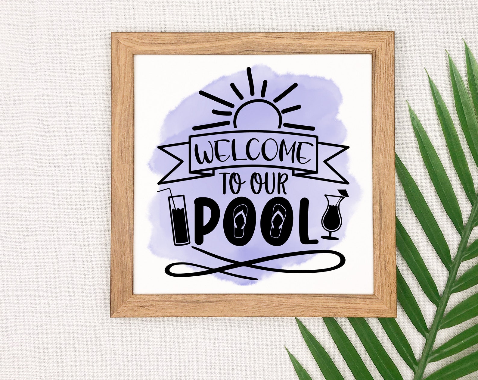 Pool Sublimation Designs Bundle, 6 Designs, Pool Quotes PNG Files, Life ...