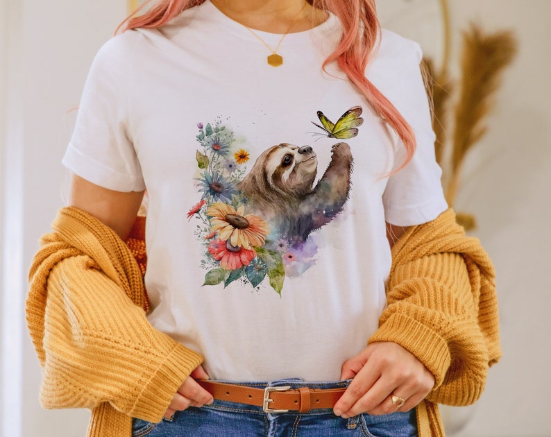 Sloth Sublimation Designs Bundle 6 Sloth PNG Files Sloth in - Etsy