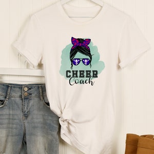 Cheer Coach Sublimation Designs Bundle, 6 Cheer Coach PNG Files, Cheer ...