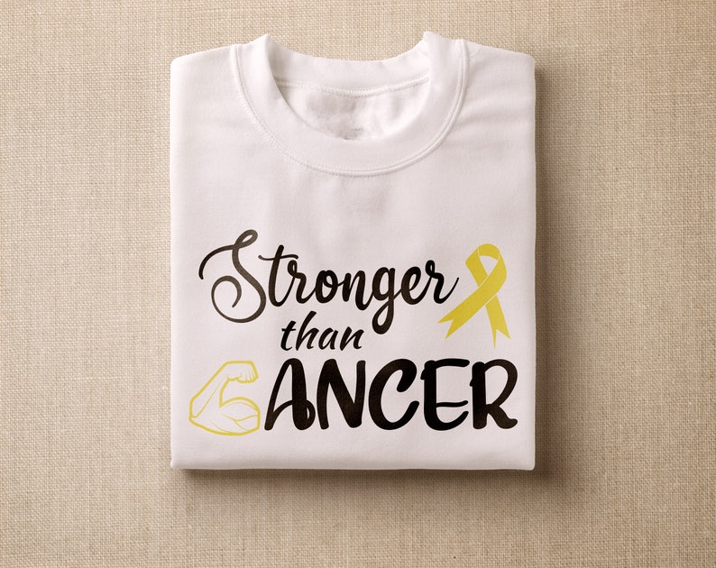 Bone Cancer Awareness SVG Bundle - 25 Designs, Yellow Ribbon SVG, Bone ...