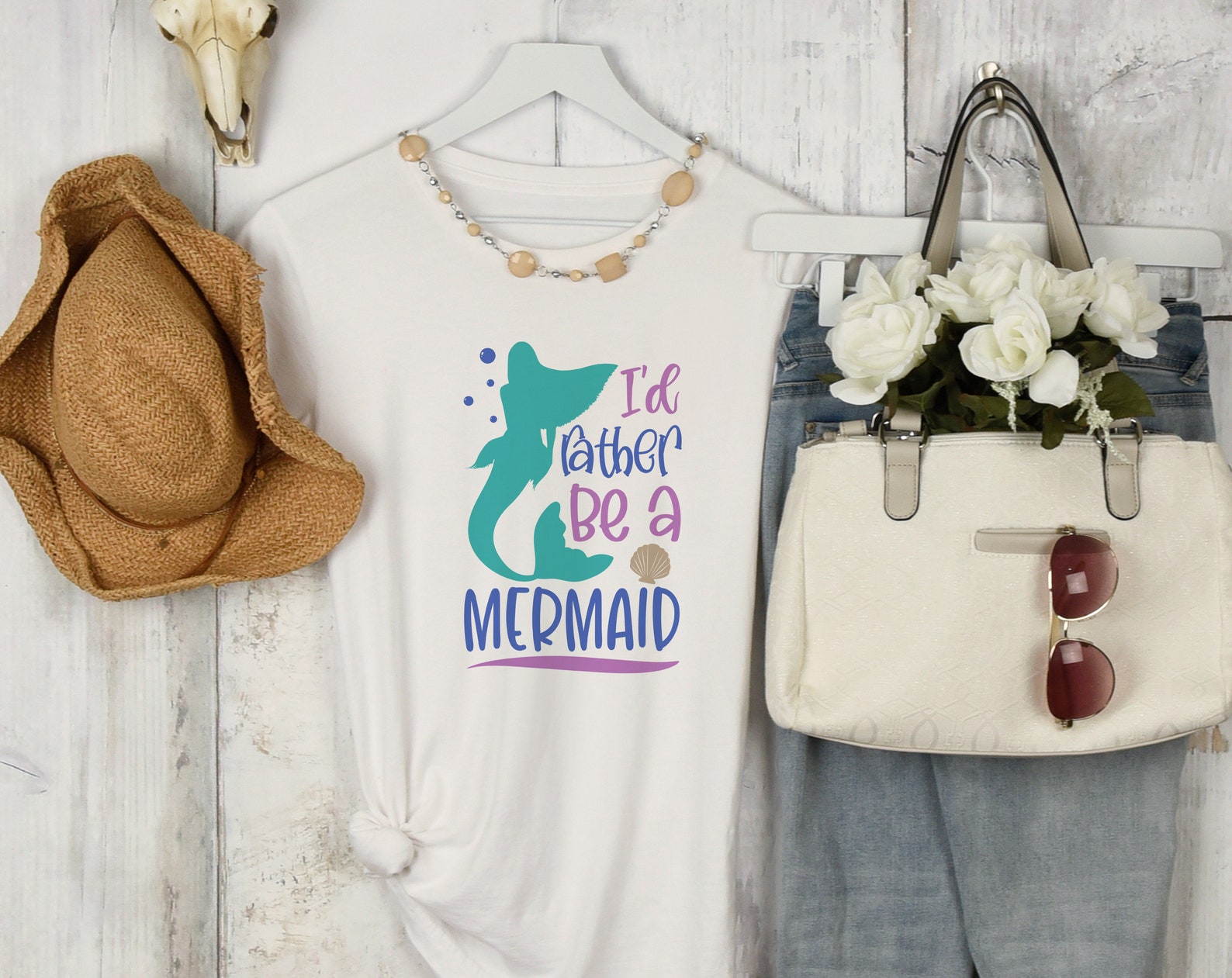 Mermaid Quotes SVG Bundle, 6 Designs, Mermaid Sayings SVG, Mermaid ...