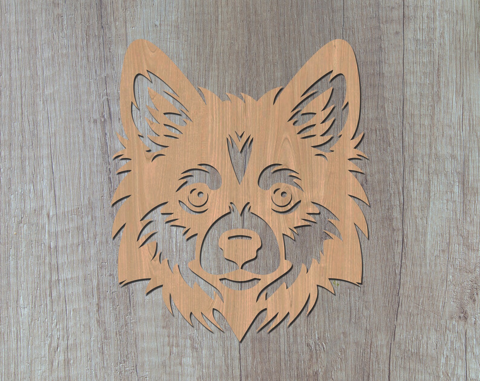 Pomsky Laser SVG Cut File, Pomsky Wall Art SVG, DXF, Eps, Pomsky Vector ...