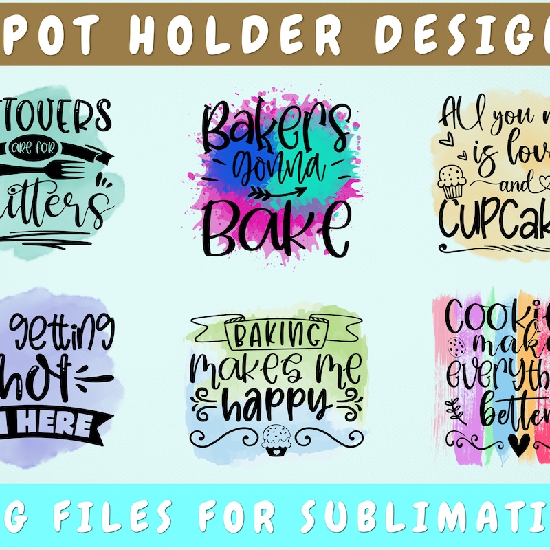 White Pot Holder Designs - Etsy