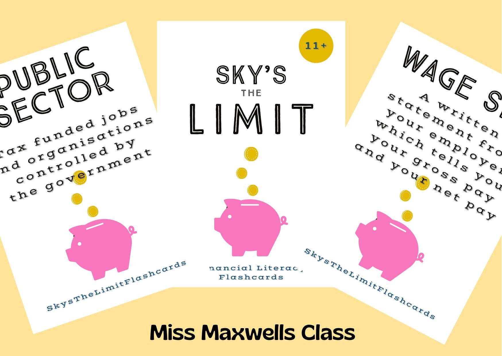 Financial Literacy Flashcards 11 - Etsy