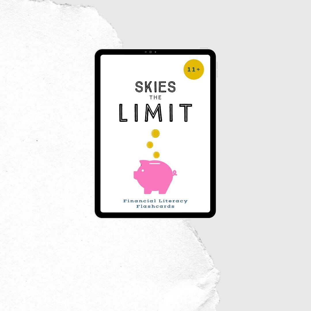 Financial Literacy Flashcards Digital Download | Etsy