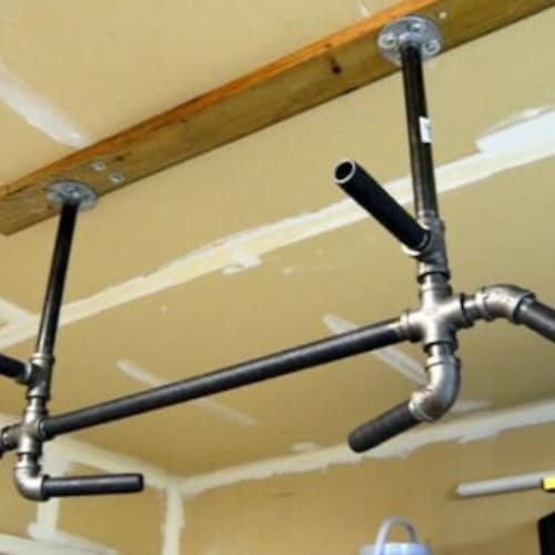Pull up Bar Made From Industrial Pipe Fittings and Pipe - Etsy