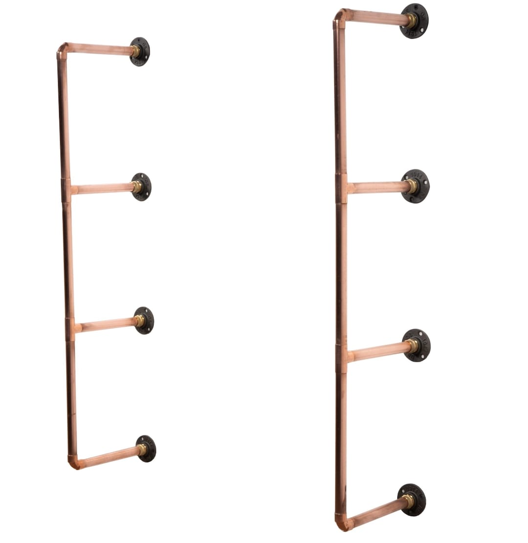 Tiered Shelving Unit Without Shelves | Copper Pipe Style - Etsy