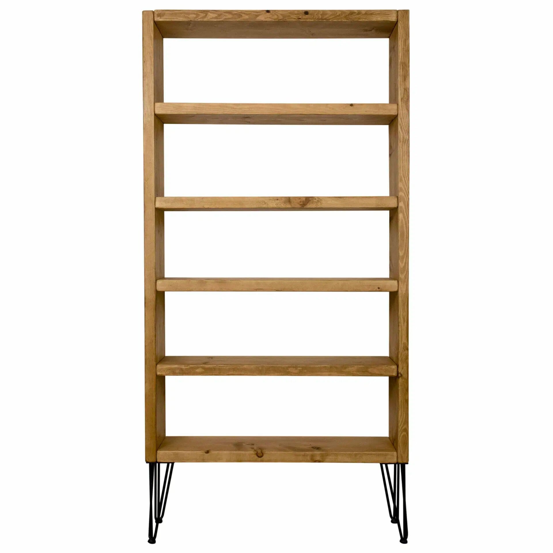 Reclaimed Bookcase on Hair Pin Legs | Reclaimed Timber Style - Etsy UK