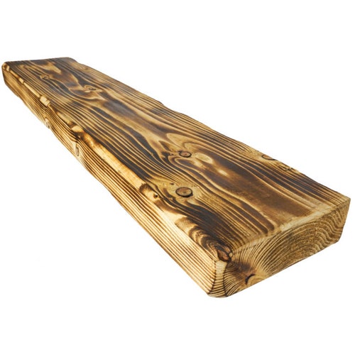 LIVE EDGE RUSTIC Shelving Board Industrial Scaffold - Etsy