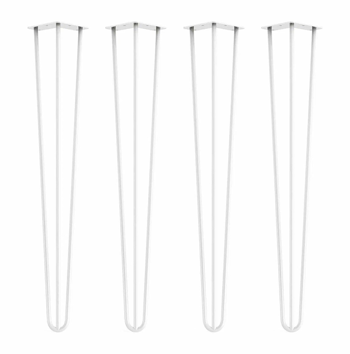 Solid Wood Timber Cube Table With Hair Pin Legs - Etsy