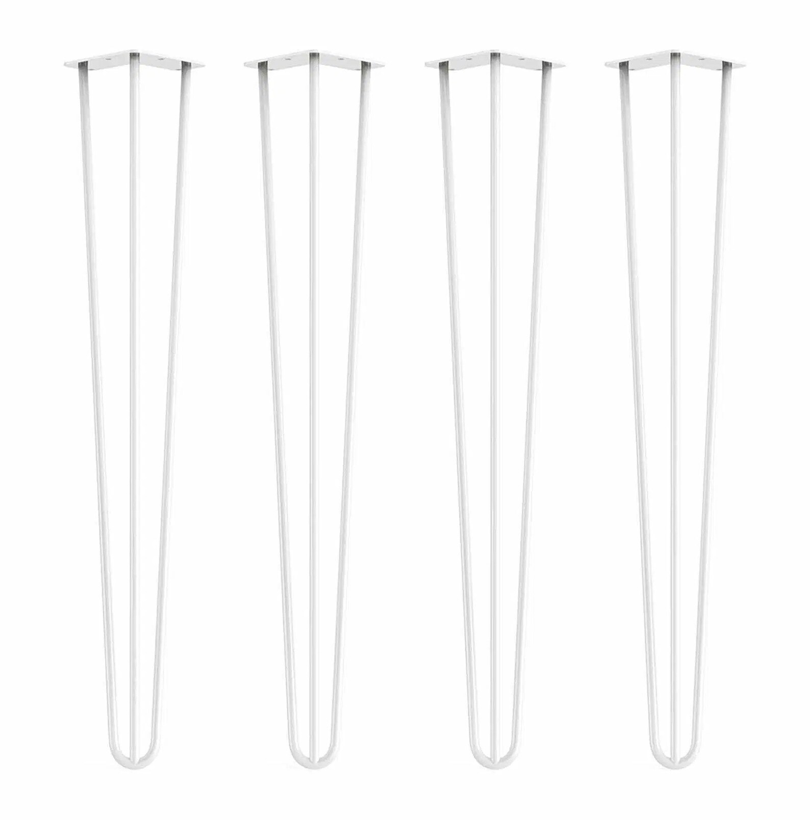 Solid Wood Timber Cube Table With Hair Pin Legs - Etsy