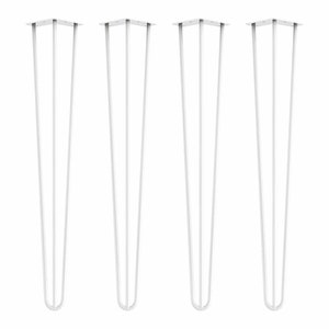 Solid Wood Timber Cube Table With Hair Pin Legs - Etsy