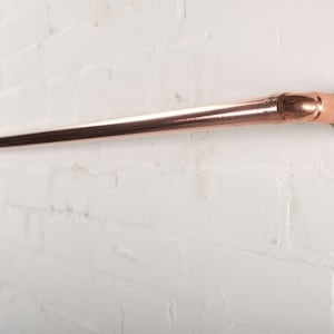 INDUSTRIAL VINTAGE Style CURTAIN Pole- Made From Copper Pipe and Iron ...