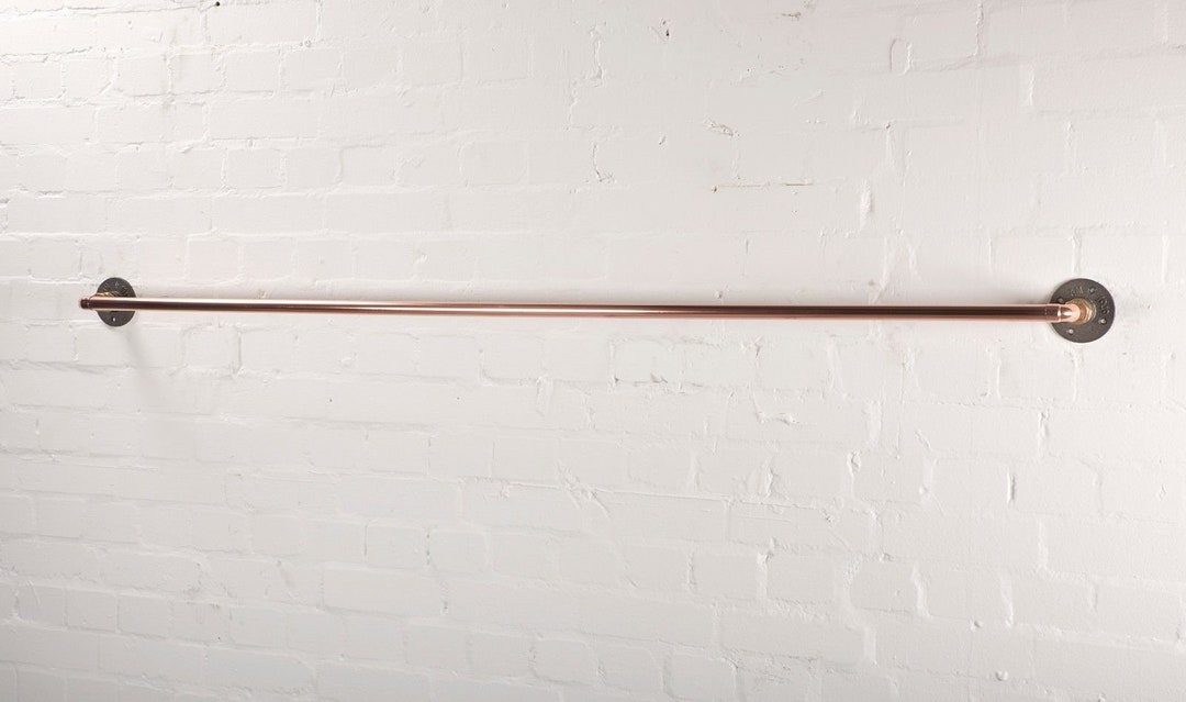 Copper Curtain Pole Made From Copper Tube - Steampunk, Vintage ...