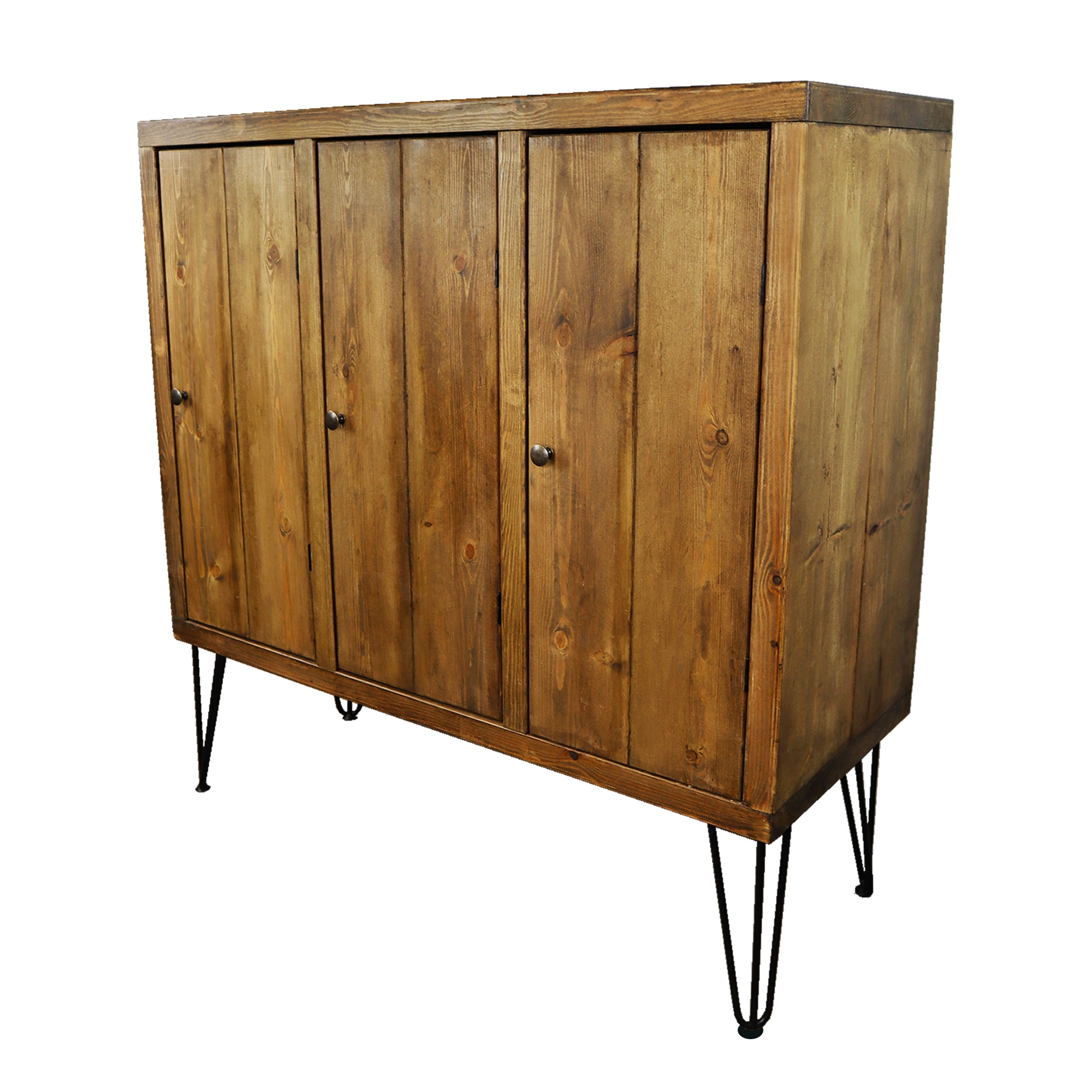 Large Sideboard | Reclaimed Timber Style | Solid Wood Furniture - Etsy UK