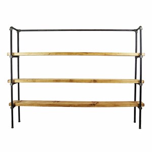 Key Clamp Free Standing Tiered Shelving Unit Industrial Raw Steel Pipe ...