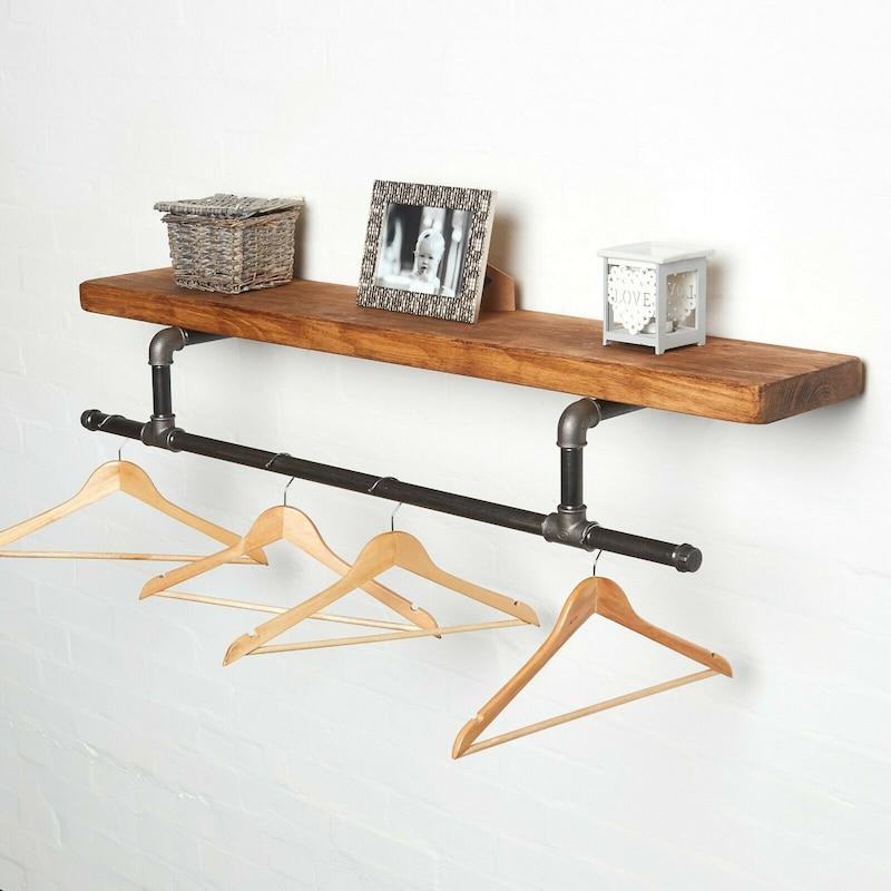 Hanging Clothing Shelf - Etsy UK