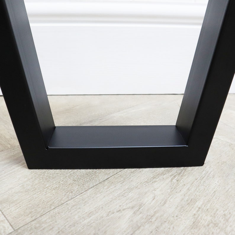 Box Frame Legs Industrial Reverse Trapezium Design Office Desk - Etsy