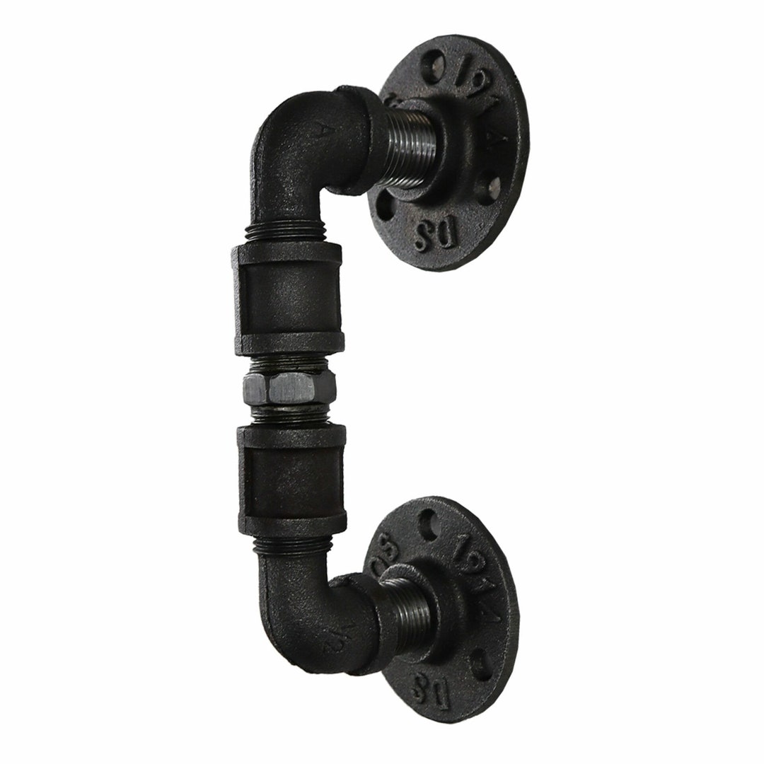 Funky Door/drawer Handle With Two Sockets One Hex | Industrial Raw ...
