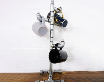 Copper-pipe Mug Tree - Etsy UK