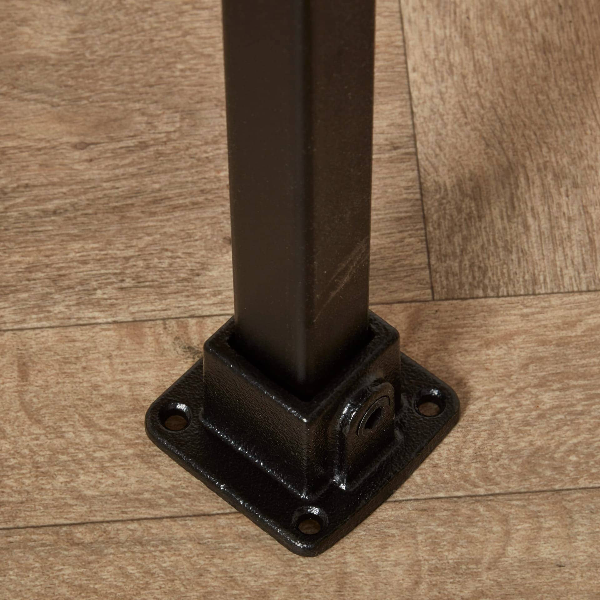 Wall Mounted Shelving Unit Without Wood | Industrial Square Key Clamp ...