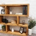 Tiered Shelving Unit Reclaimed Timber Style Solid Wood - Etsy