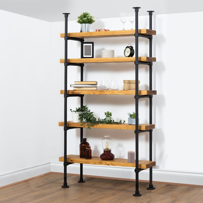 Key Clamp Floor and Ceiling Mounted Shelving Unit | Industrial Powder ...