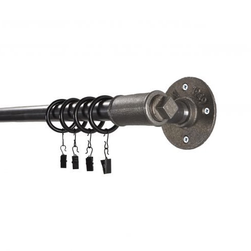 INDUSTRIAL VINTAGE Style CURTAIN Pole Made From Copper Pipe - Etsy