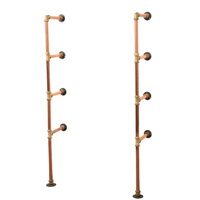 Gold Pipe Shelves - Etsy