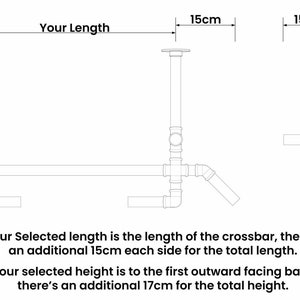 Multi Functional Pull up Bar Made From Industrial Pipe and Pipe ...