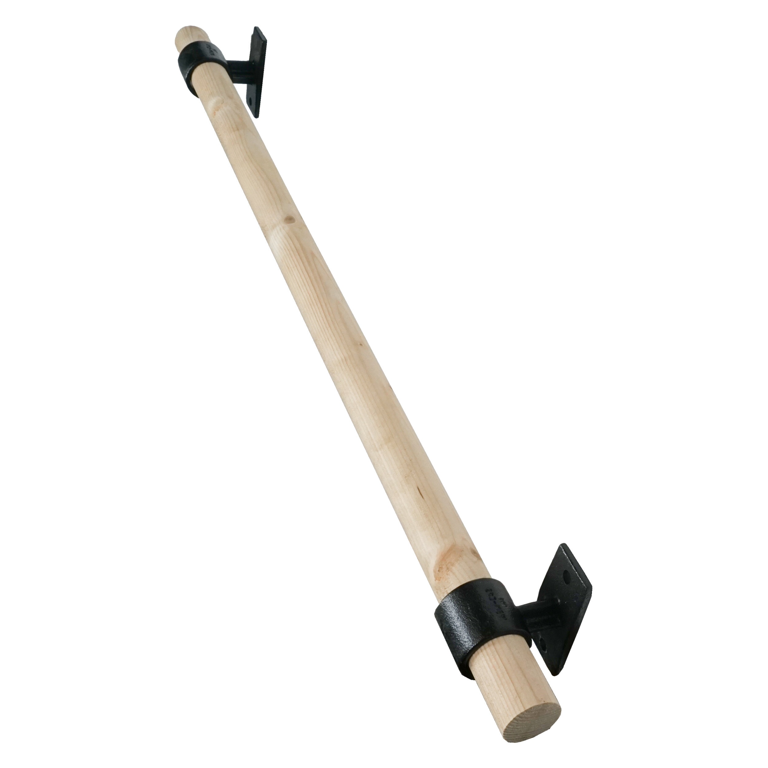 Wooden Stair Hand Rail / Bannister With Brackets Made Using - Etsy